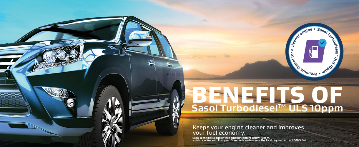 Sasol Turbodiesel ultra-low sulphur (ULS) 10ppm now available in ...